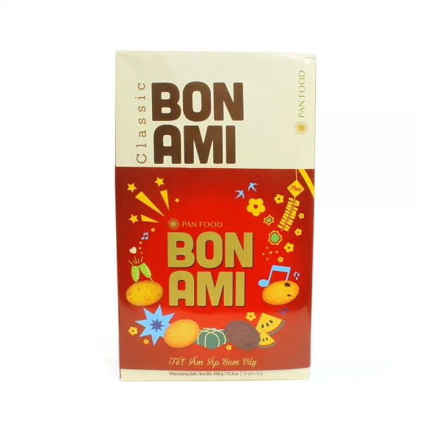 Bánh Cookies hỗn hợp Bon Ami 448g Pan Food