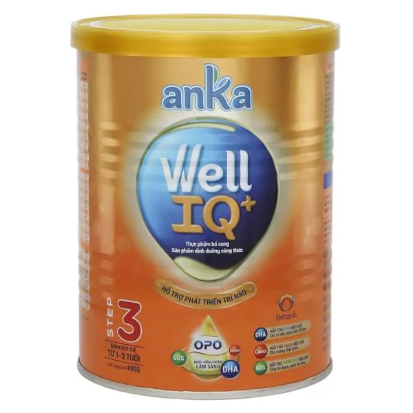 Sữa bột Thực phẩm bổ sung - Sản phẩm dinh dưỡng công thức Anka Well