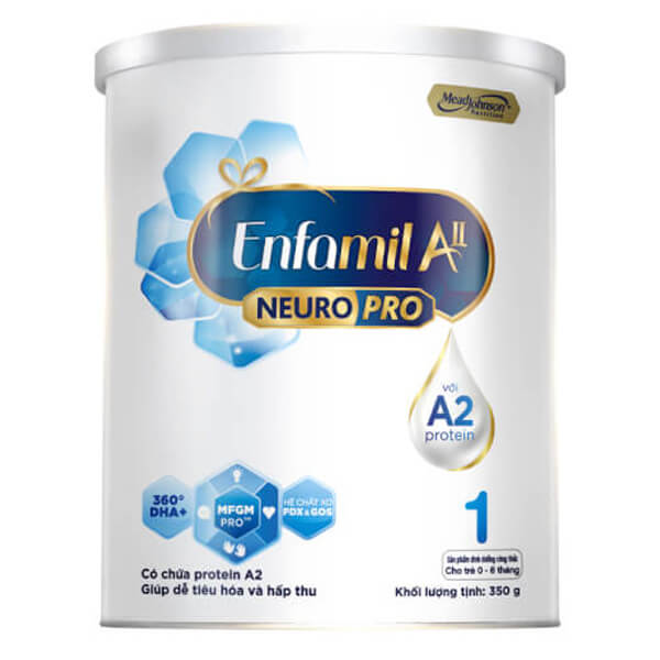 Sữa Enfamil A2 NeuroPro số 1 350g (Infant Formula, 0-6 tháng) giá tốt