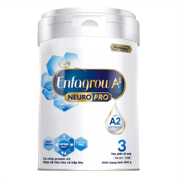 Sữa Enfagrow A2 NeuroPro số 3 800g (1 - 6 tuổi) giá tốt