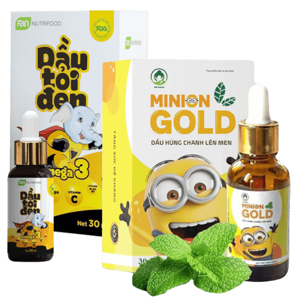 Dầu húng chanh lên men Minion Gold giá tốt