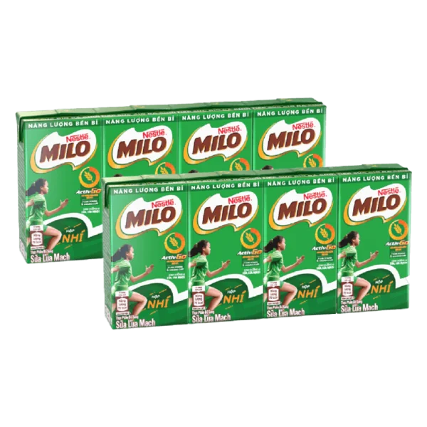 Thức uống lúa mạch uống liền Nestlé Milo 115ml (Lốc 4 hộp)