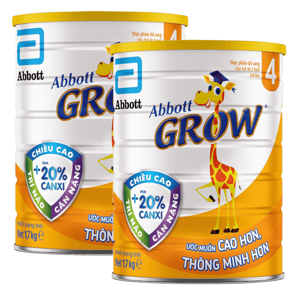 Sữa Abbott Grow 4 1,7kg (trên 2 tuổi) giá tốt