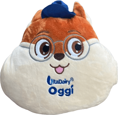 QT Vitdairy - Gối giữ ấm tay đa năng sóc Oggi | Phiếu và Quà tặng