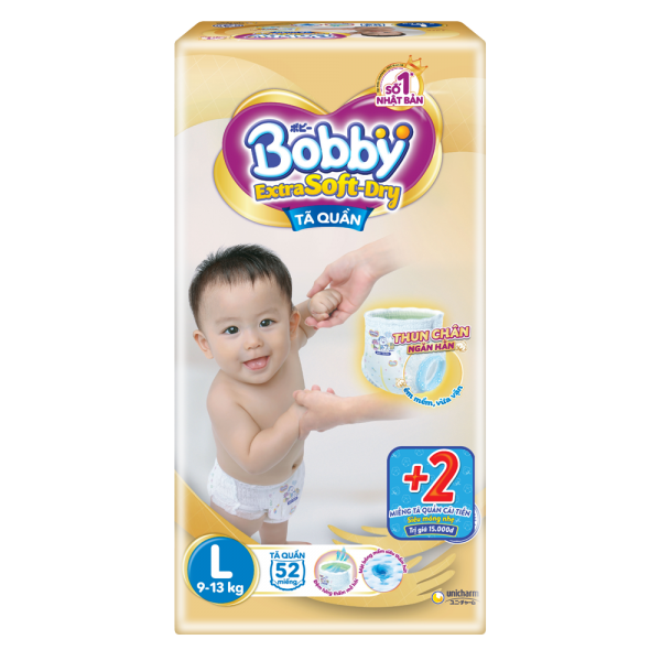 QT Bobby - TTE Bobby Quần Extra Soft Dry L52+2 | Quà tặng
