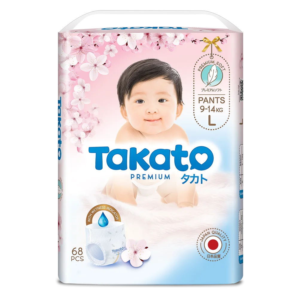 Tã quần Takato siêu mềm mại (L, 68 miếng) giá tốt