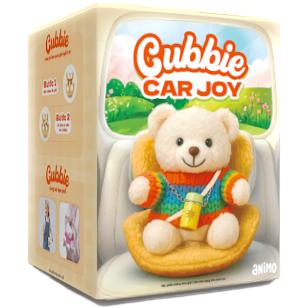 QT Animo_ Gấu Cubbie Car Joy B | Quà tặng