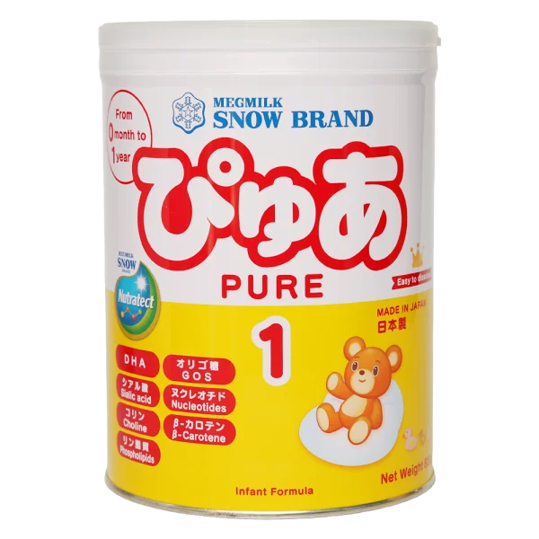 Sản phẩm dinh dưỡng công thức Megmilk Snow Brand Pure 1 (Dành cho trẻ