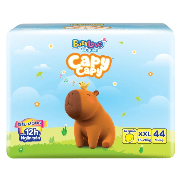 Tã quần Babylove Capy Capy XXL44 Miếng giá tốt