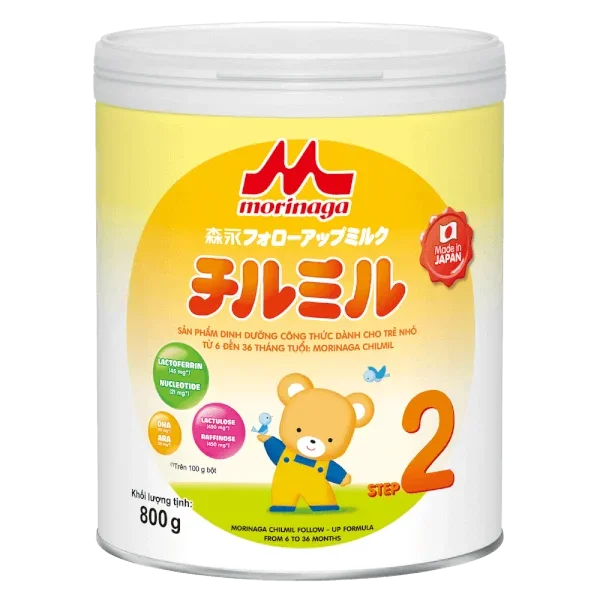 Sữa Morinaga số 2 800g (Chilmil, 6-36 tháng) giá tốt