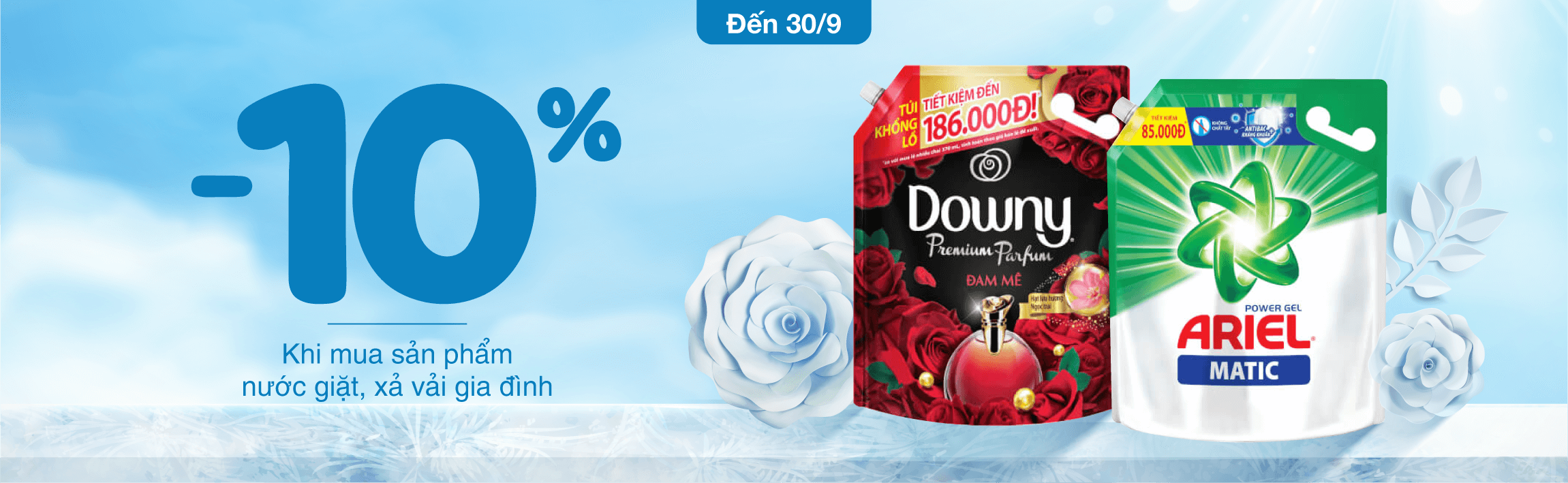 Downy (P&G) là nhãn hàng được nhiều người Việt và thế giới tin dùng