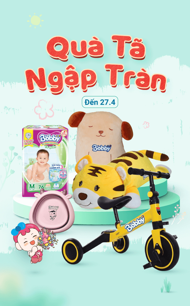 Bảng giá bỉm tã Bobby, cập nhật 1 giờ trước