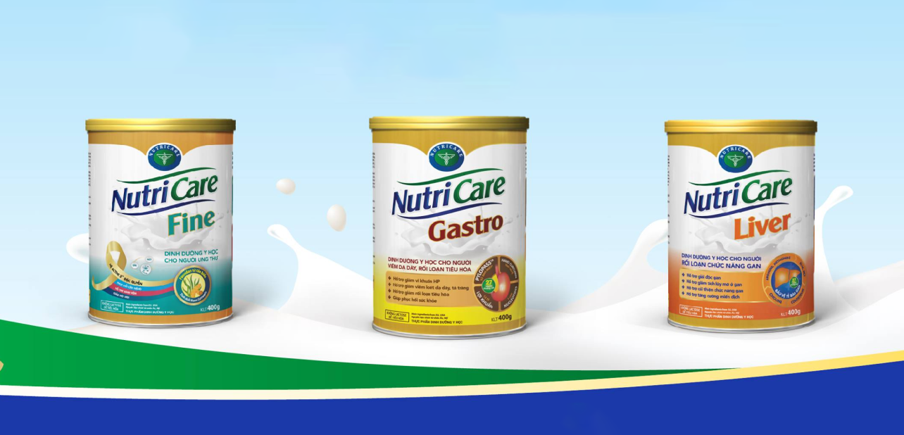 Sữa bột công thức NUTRICARE, Sữa bột công thức