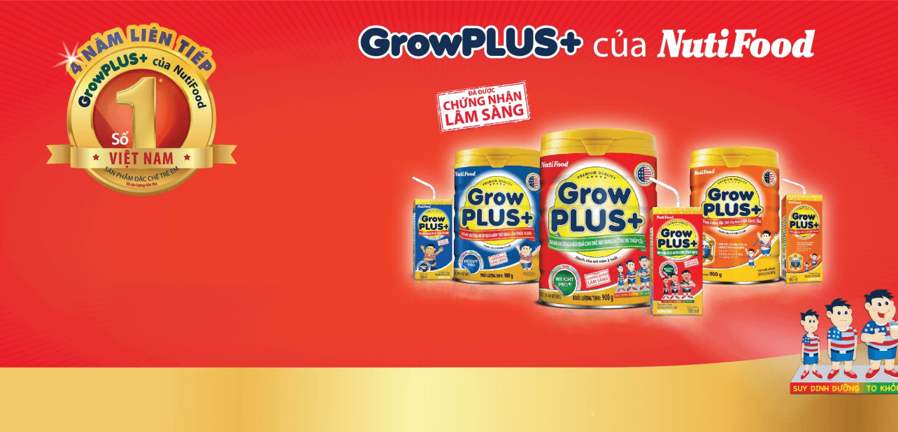 Thương hiệu GrowPLUS+