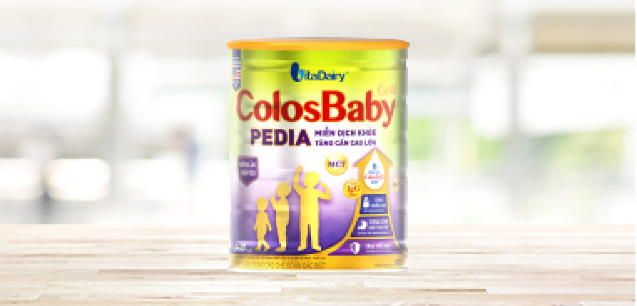 Thương hiệu ColosBaby Gold Pedia