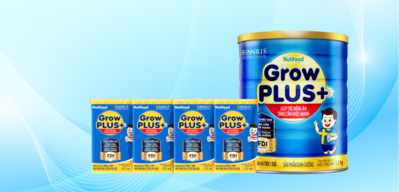 Thương hiệu GrowPLUS+ Xanh