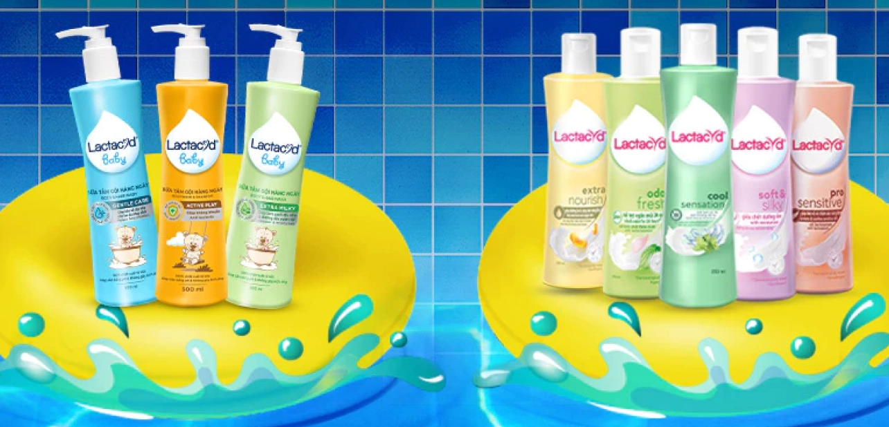 Thương hiệu Lactacyd