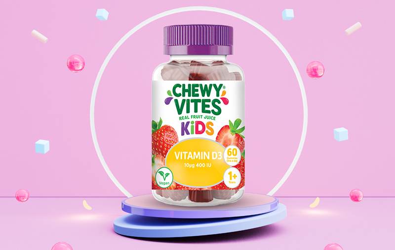 Tất tần tật về Gummies CHEWY VITES bổ sung Vitamin D3