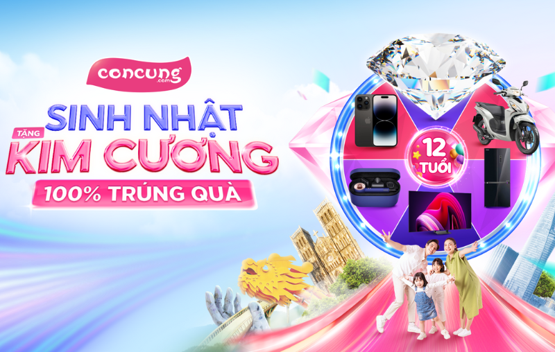 Mừng sinh nhật Con Cưng 12 tuổi: Loạt sữa cho bé tung quà cực xịn