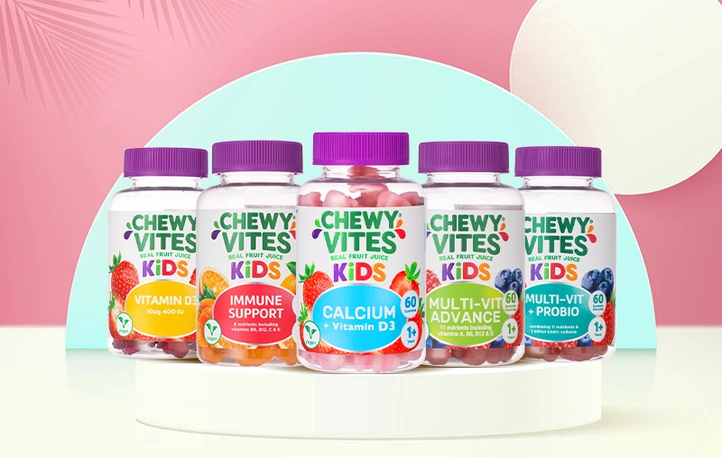 Review 5 sản phẩm vitamin Gummies CHEWY VITES được ưa chuộng tại Con Cưng