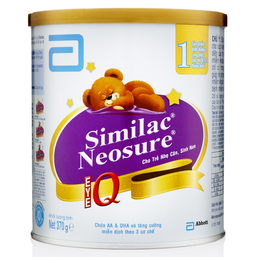 Sữa Similac Neosure 370g (0-12 tháng)