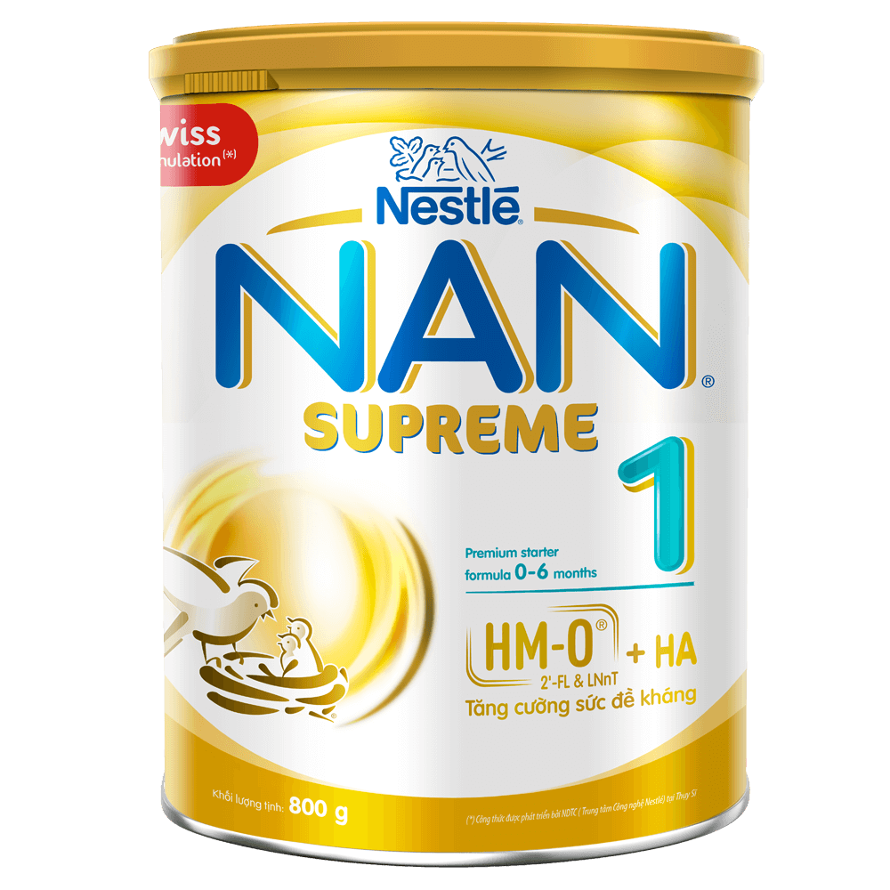 Sữa Nan Supreme 1 (2HMO) 800g (0-6 tháng)