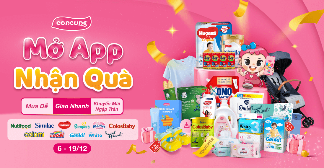 MỞ APP NHẬN QUÀ - NGẬP TRÀN KHUYẾN MÃI!