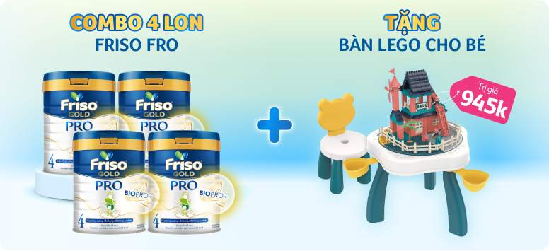Friso tặng quà x2