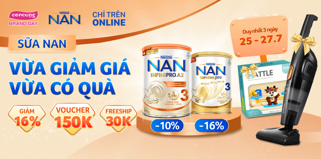 Siêu sale thương hiệu NAN